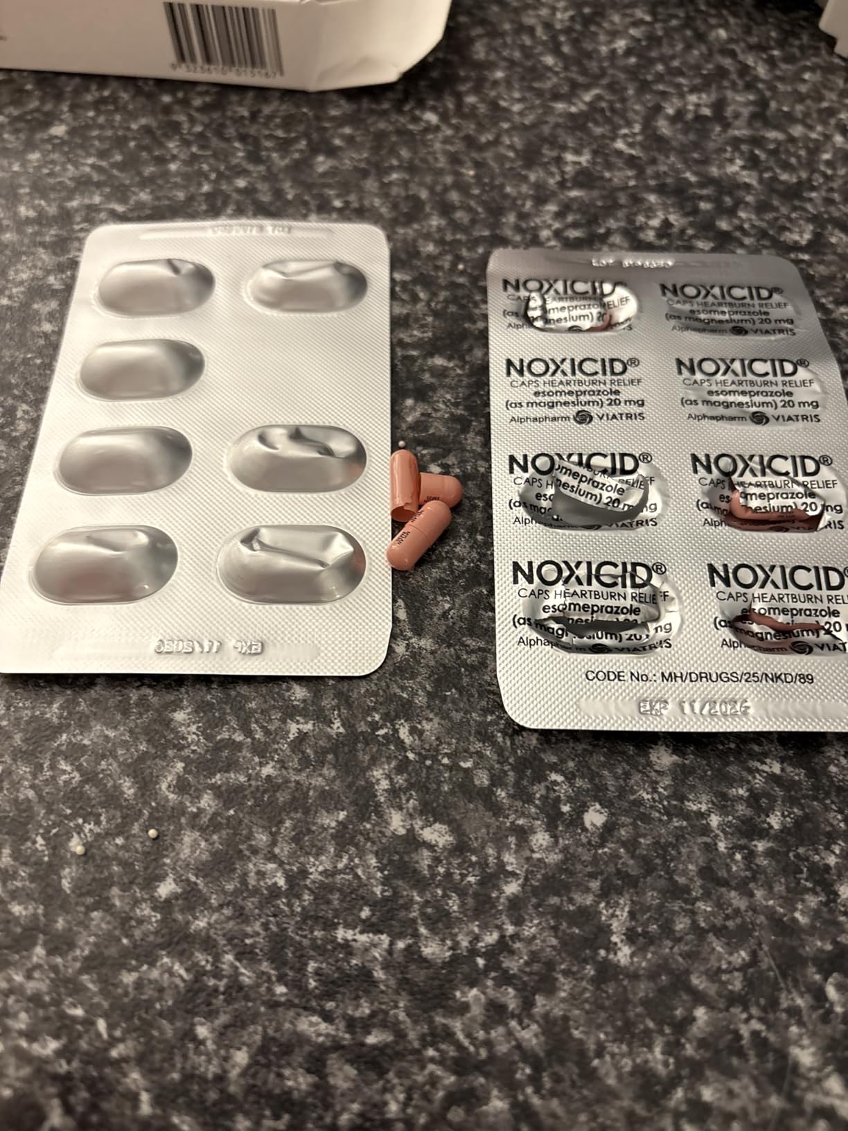 Noxicid Same as Nexium Heartburn Reflux Gord Tablets 14 : Amazon.com.au ...