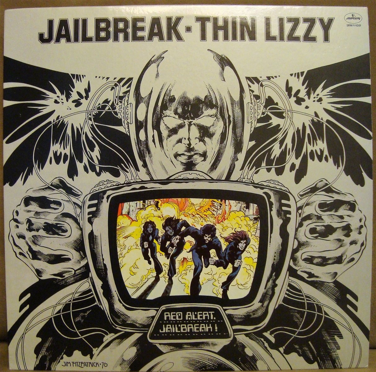 Amazon.com: Thin Lizzy - Jailbreak (1976) Vinyl Record: CDs & Vinyl