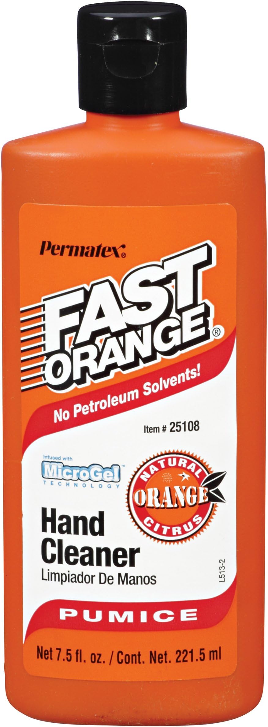 Permatex 25108 Fast Orange Pumice Lotion Hand Cleaner, 7.5 oz. : Amazon ...