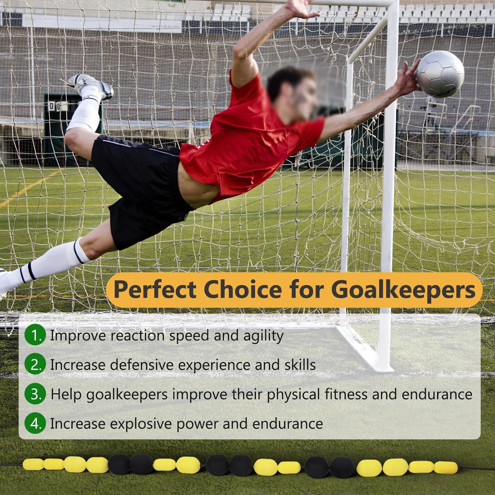 Goalkeeper Training Explosive Movement Trace