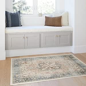 RUGGABLE Kamran Washable Rug - Perfect Washable Area Rug for Living ...