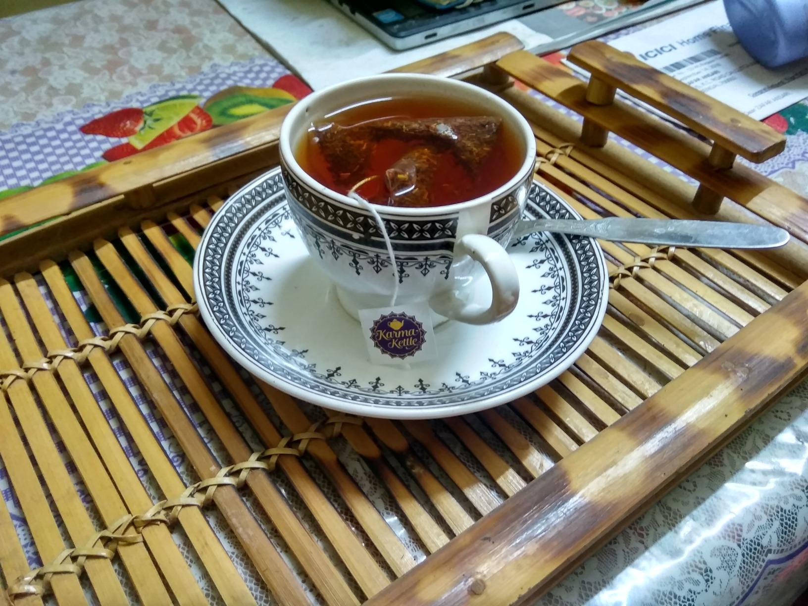 Karma Kettle Savanna Spiced Apple Rooibos Tea, Caffeine Free, Tisane ...