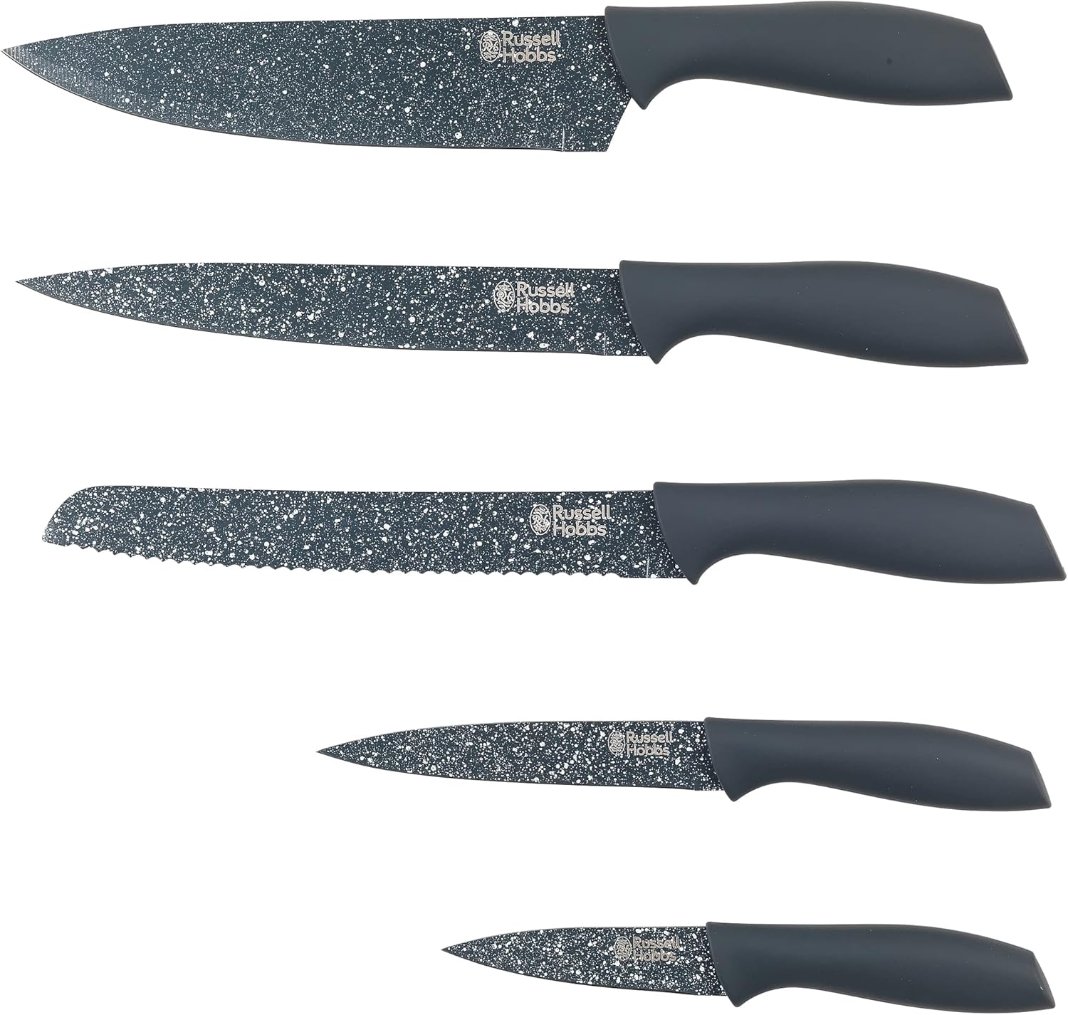 Russell Hobbs RH026751 Nightfall Stone 3 Piece Knife Set, 8 Inch Chef’s ...