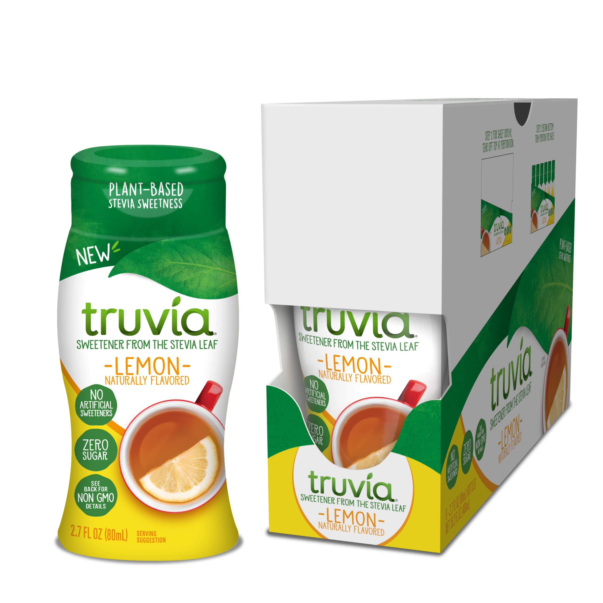 Amazon.com: Truvia Zero-Calorie Liquid Sweetener from the Stevia Leaf ...