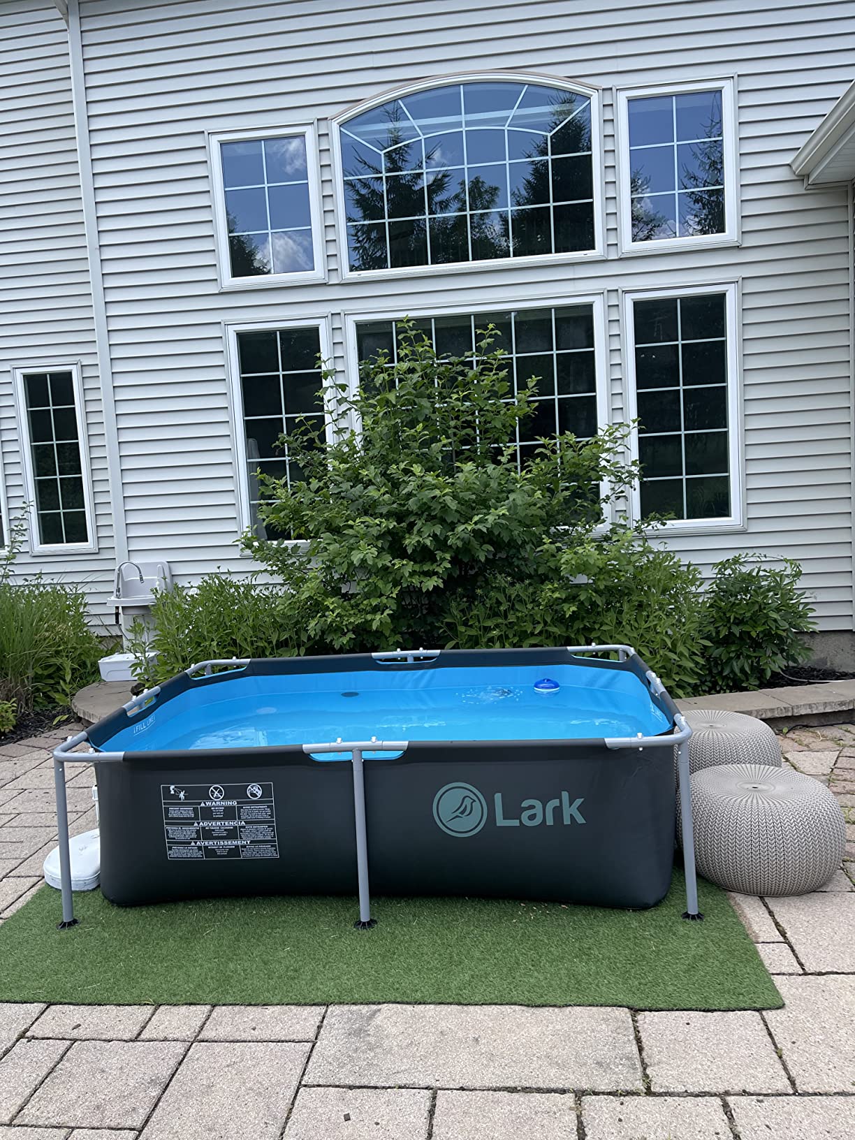 $9/mo - Finance Lark Metal Frame Sport Splash Swimming Outdoor Patio ...
