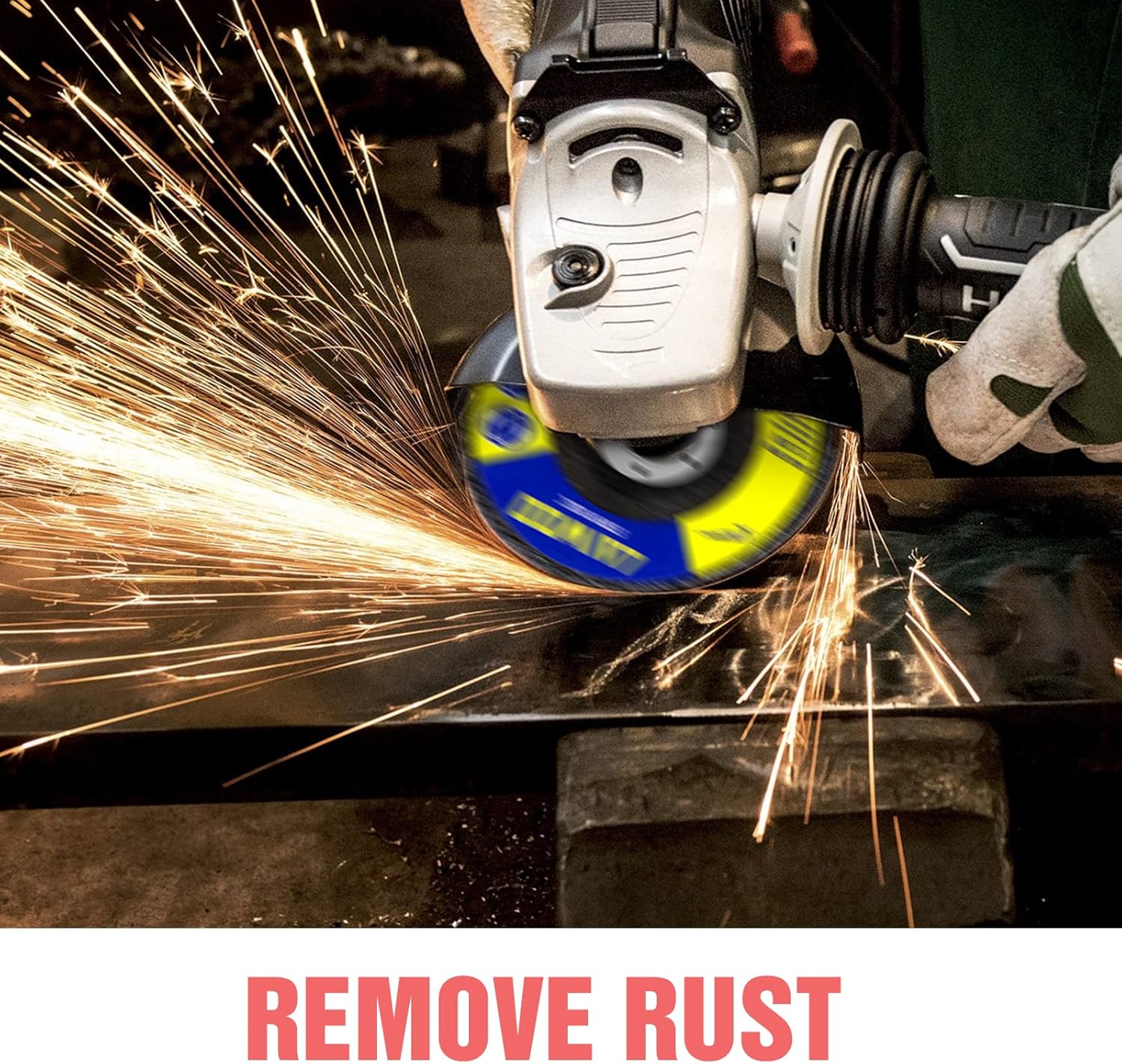 Buy 5 Pack Strip Discs Stripping Wheel for Angle Grinders Rust Remover ...