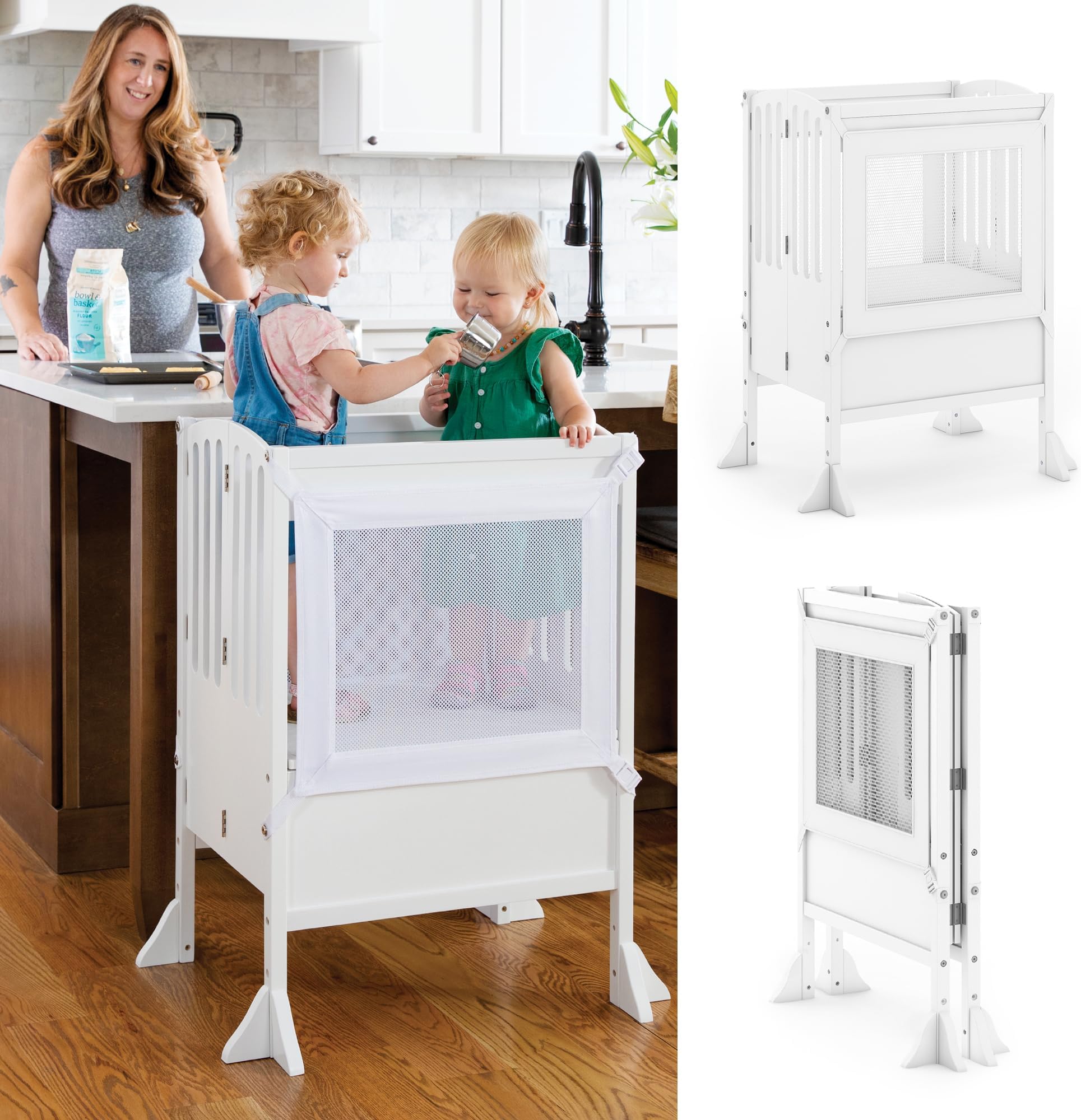 Amazon.com: Guidecraft Kitchen Helper Mealtime and Play Tray - Easy to ...