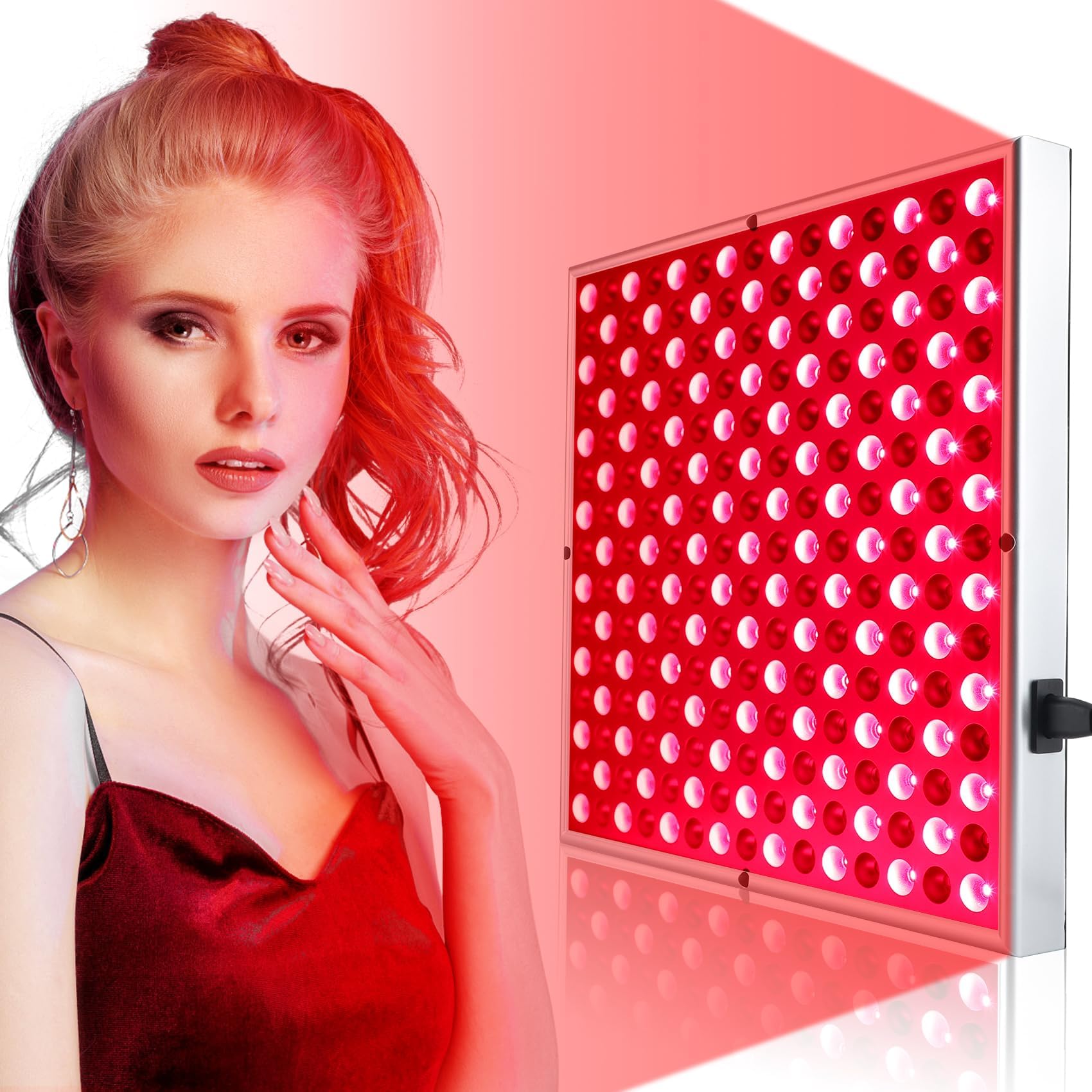 Amazon.com: Red Light Therapy for Face and Neck, 660nm Red Light ...