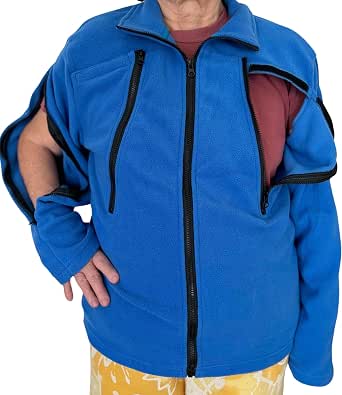 Generic Fleece Jacket for Hemodialysis,DialysisChemotherapy, IV,PICC ...