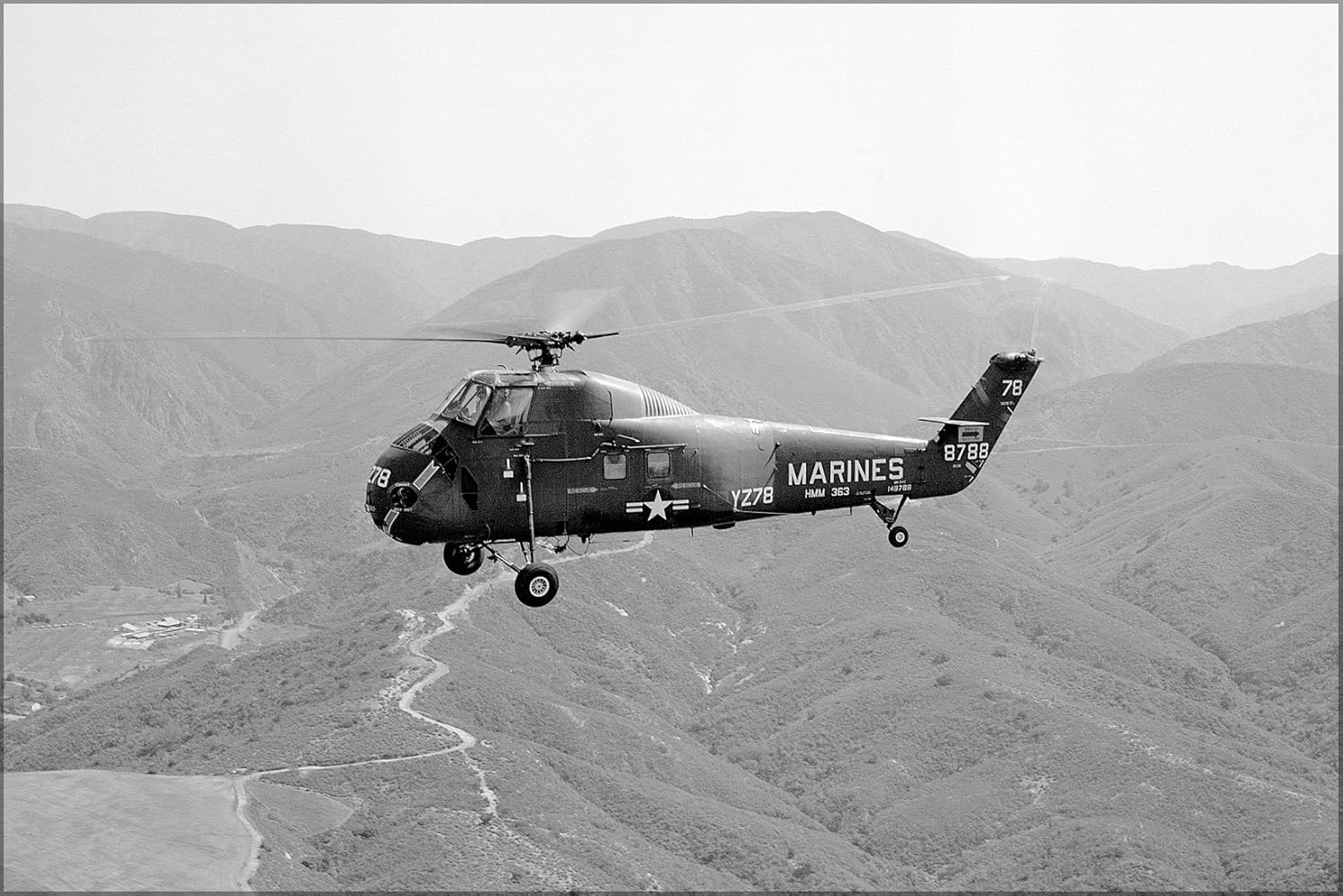Amazon.com: 24"x36" Gallery Poster, marine Sikorsky H-34 uh-34d ...
