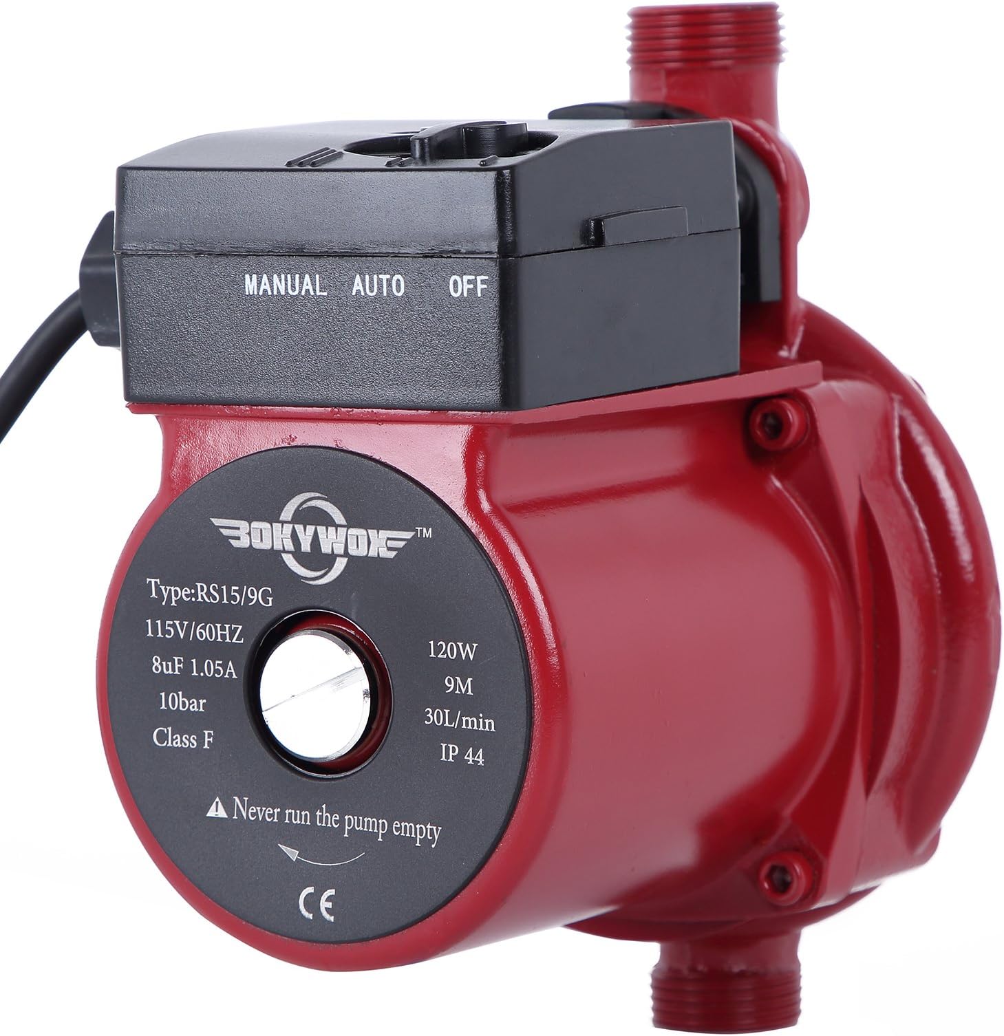 Amazon.com: VEVOR Hot Water Recirculating Pump, 93W 110V Water ...