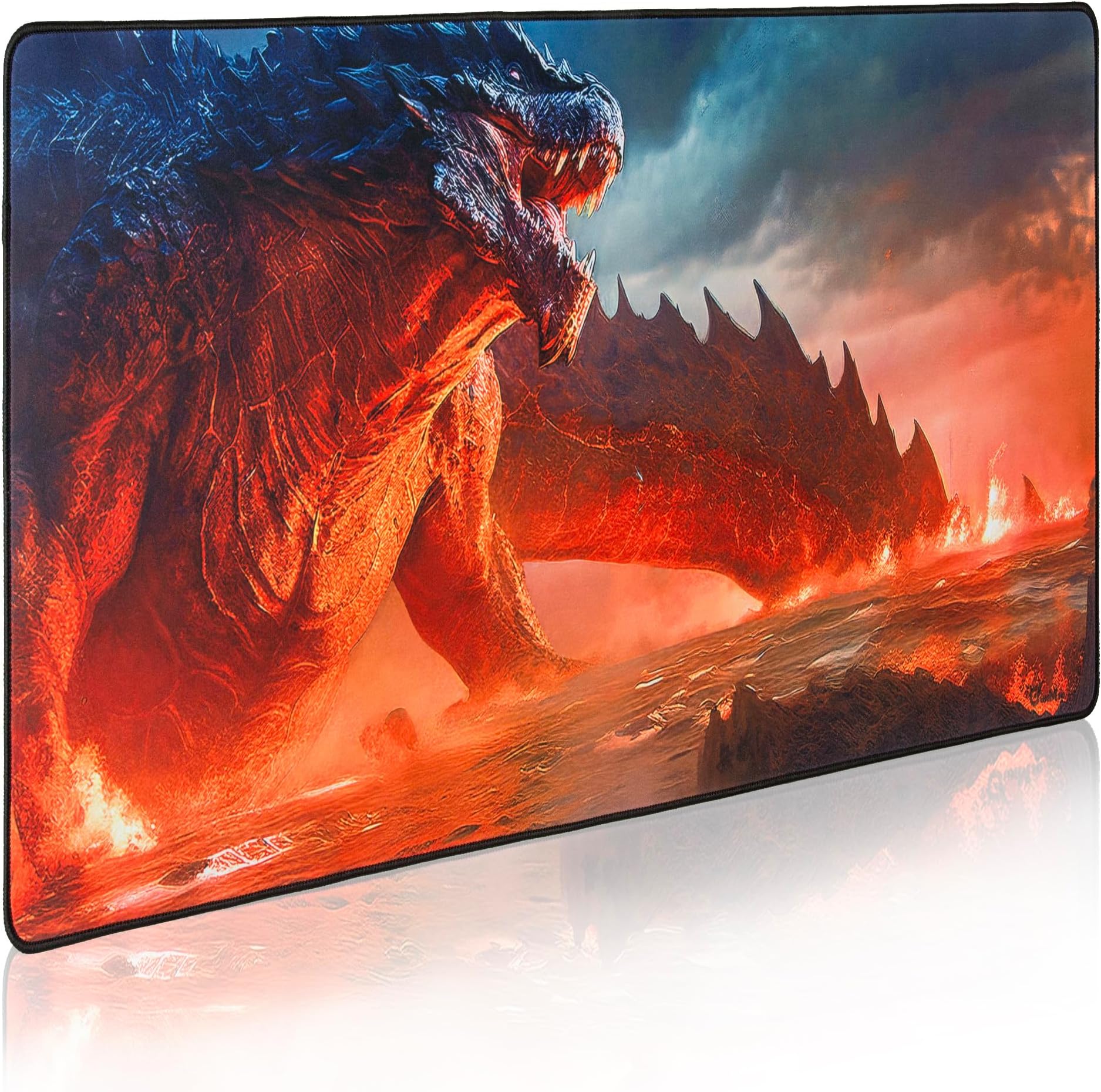 Amazon.com: Smooffly Gaming Mouse Pad Custom,Chinese Dragon and Tiger ...