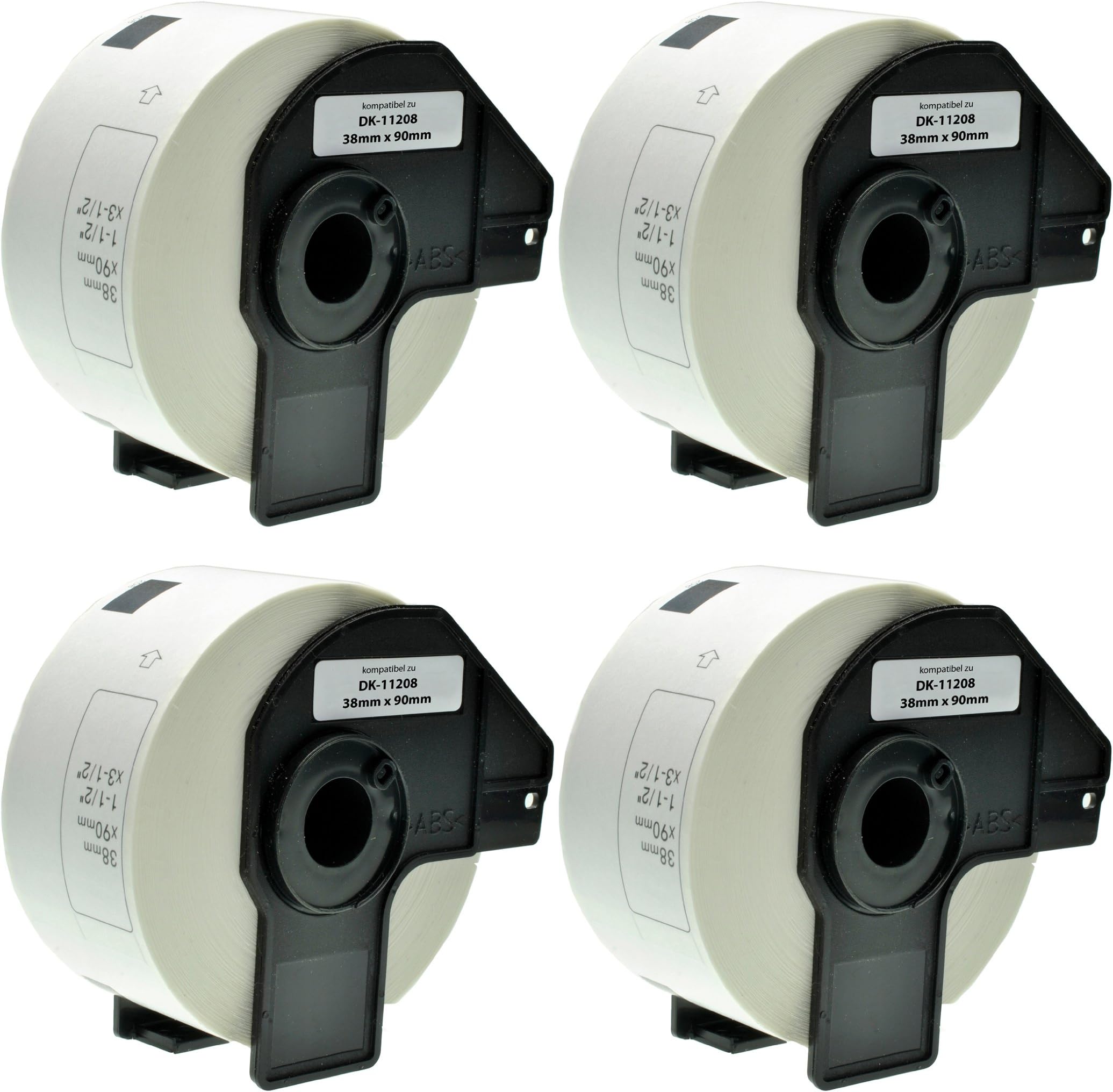 10x MarkField DK-22205 Endlosetiketten 62mm x 30,48m Etikettenrolle ...