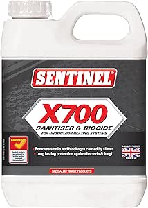 Sentinel 189213 X700 Sanitiser and Biocide, Clear : Amazon.co.uk: DIY ...
