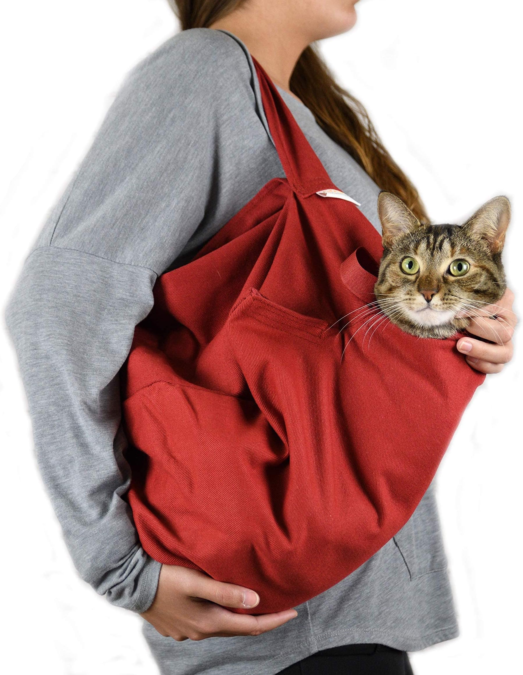 Amazon.com : After Surgery Wear Premium Cat Restraint Bag, Cat Grooming ...