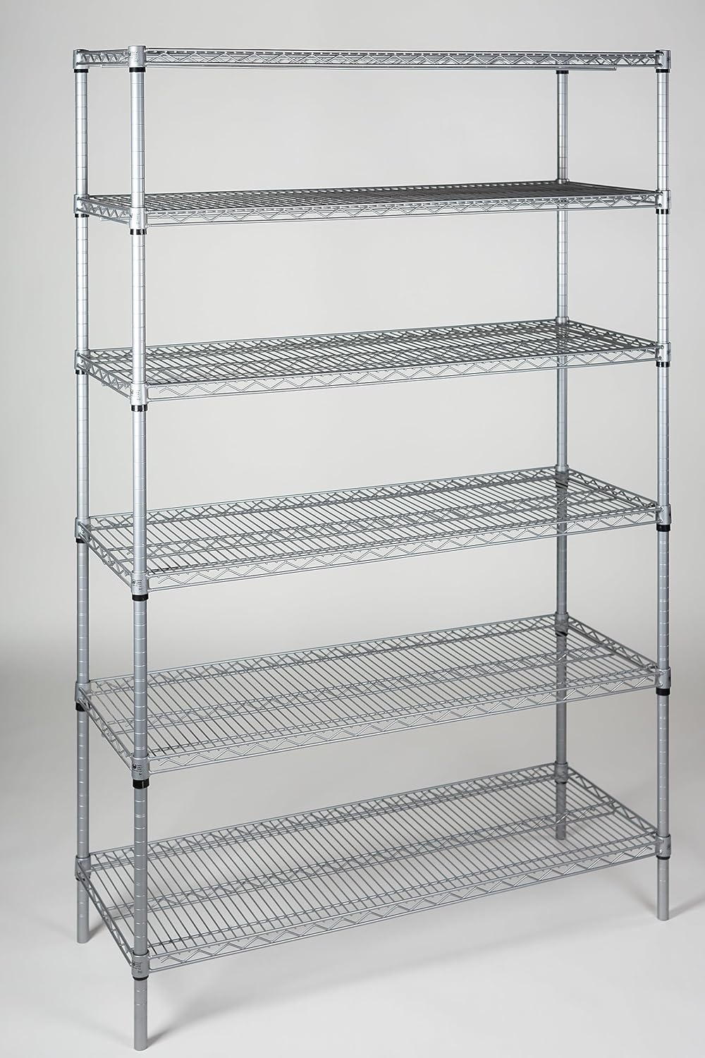 Amazon.com: Omega 24" Deep x 42" Wide x 86" High 6 Tier Gray Starter ...