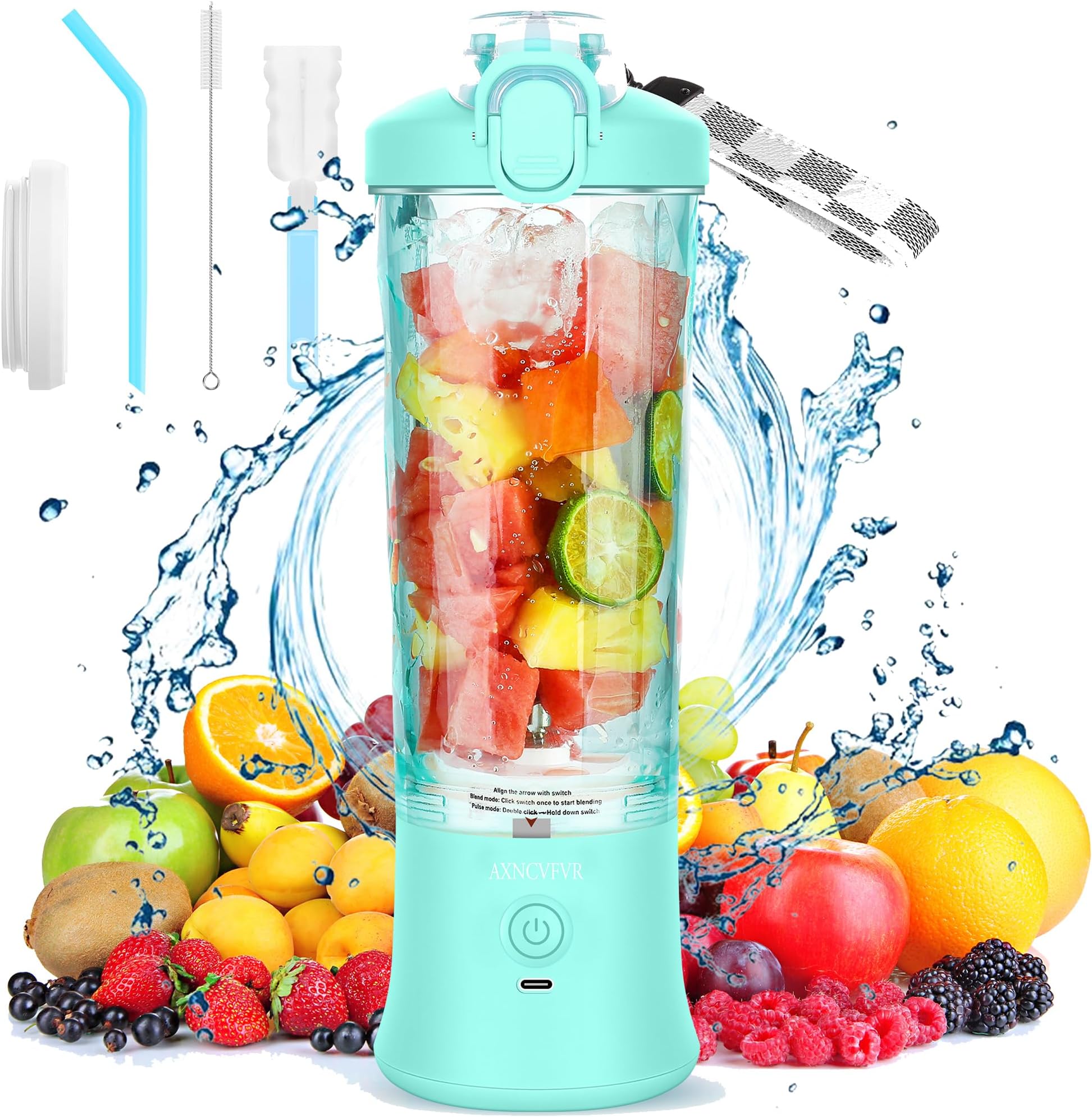 Amazon.com: Handy Gourmet RevMix – for Smoothies and Shakes on The Go ...