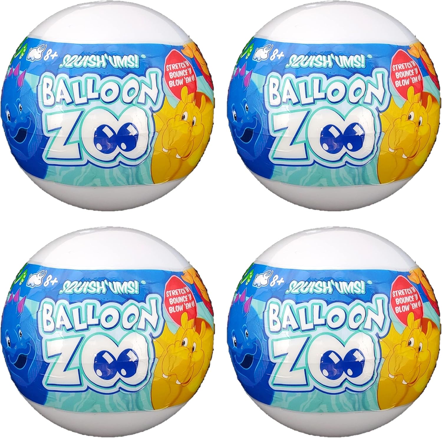Buy Bulls i Toy Squish Ums Balloon Zoo Blind Capsule - Lot of 4 Online ...