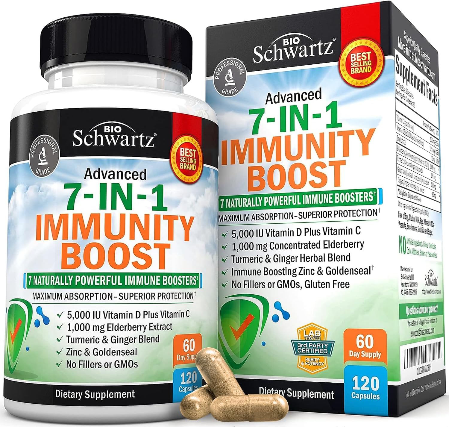 Amazon.com: FORCE FACTOR Immunity, Immune Support Booster with ...