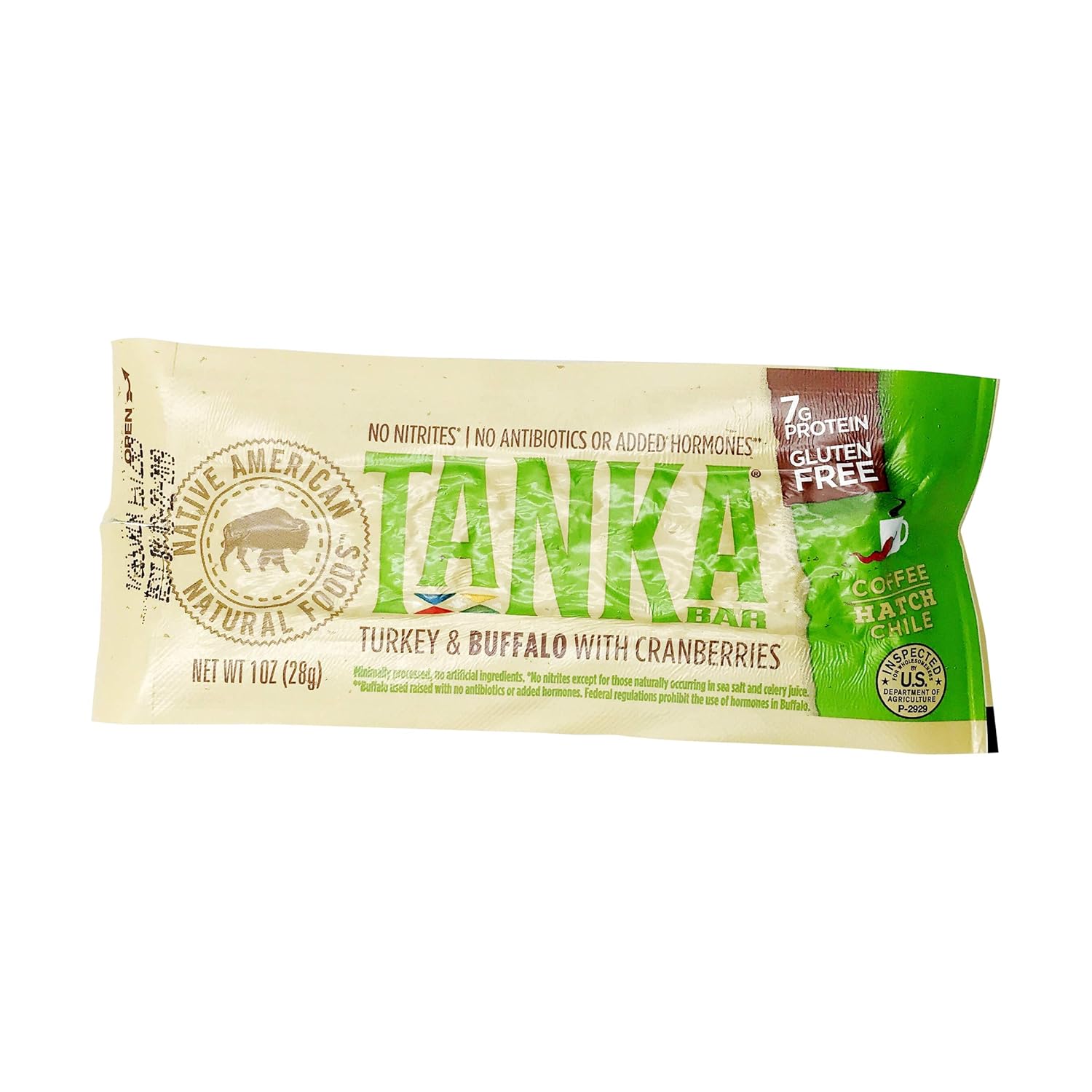 Amazon.com: TANKA Hatch Chile Coffee Buffalo Bar, 1 OZ : Grocery ...