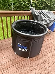 The Cold Pod Ice Bath Tub for Athletes XL: Cold Plunge Tub Outdoor with ...