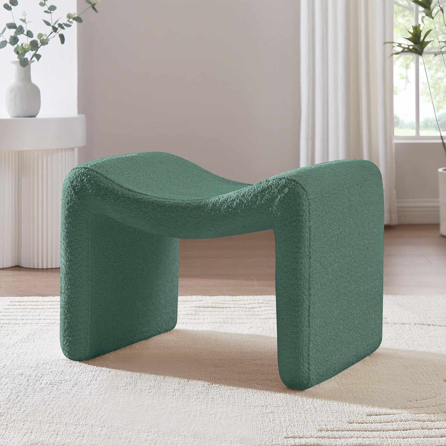 Amazon.com: VANOMi Large Footstool Ottoman, Multi-Functional Modern ...