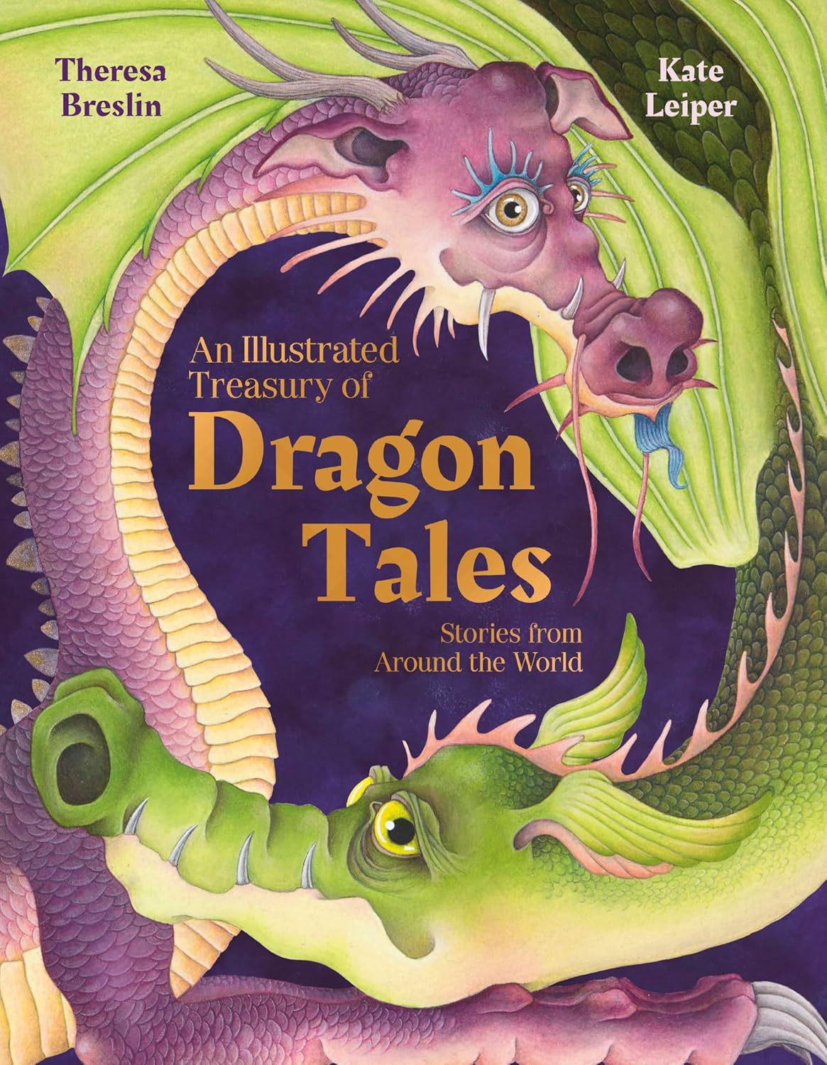 An Illustrated Treasury of Dragon Tales: Stories from Around the World ...