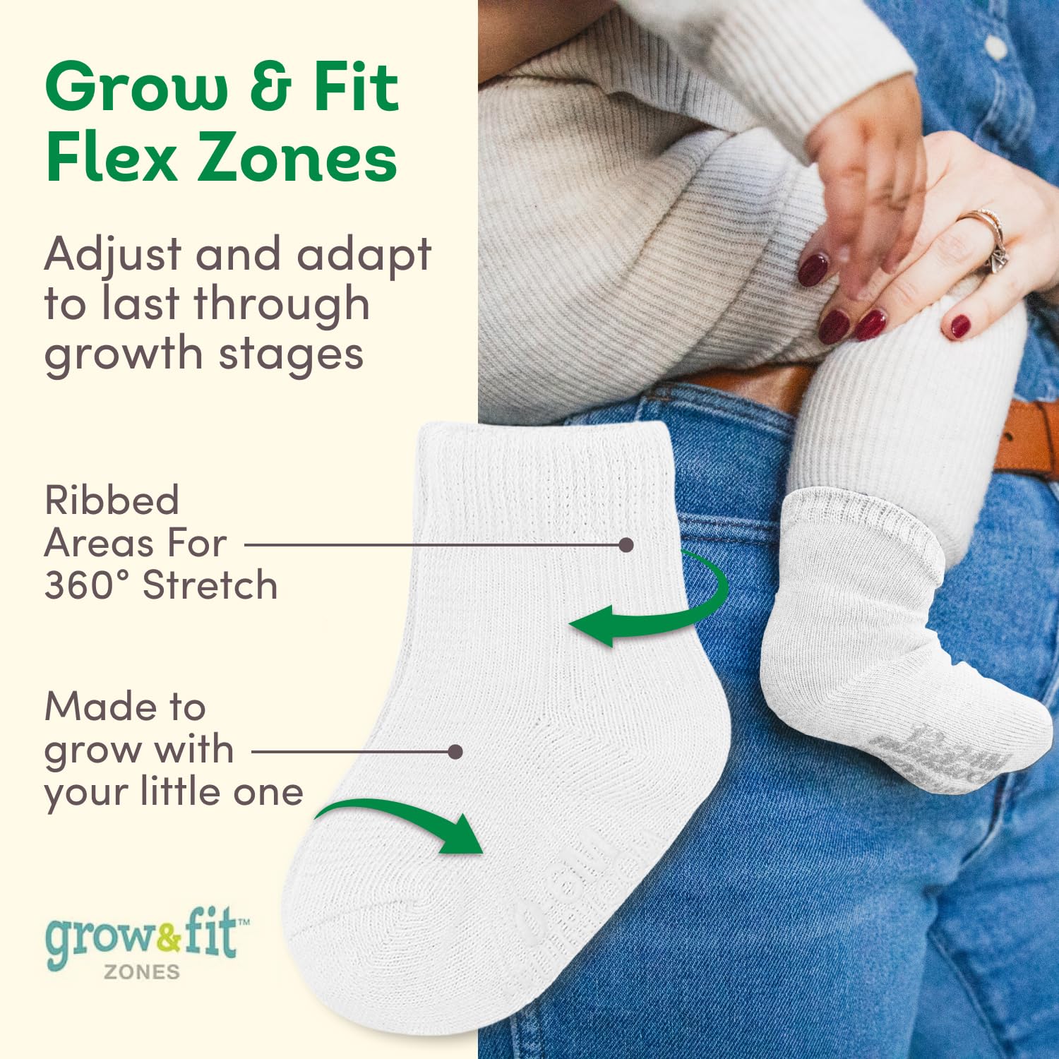 Snapklik.com : Fruit Of The Loom Baby 14-Pack Grow & Fit Flex Zones ...