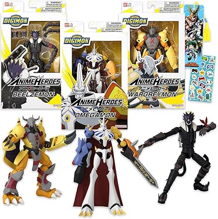 Amazon.com: Digimon Action Figures Set - Digimon Action Figure Set ...