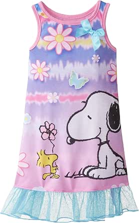 Amazon.com: Komar Kids Girl's Snoopy Gown, Pink, 3T: Clothing, Shoes ...