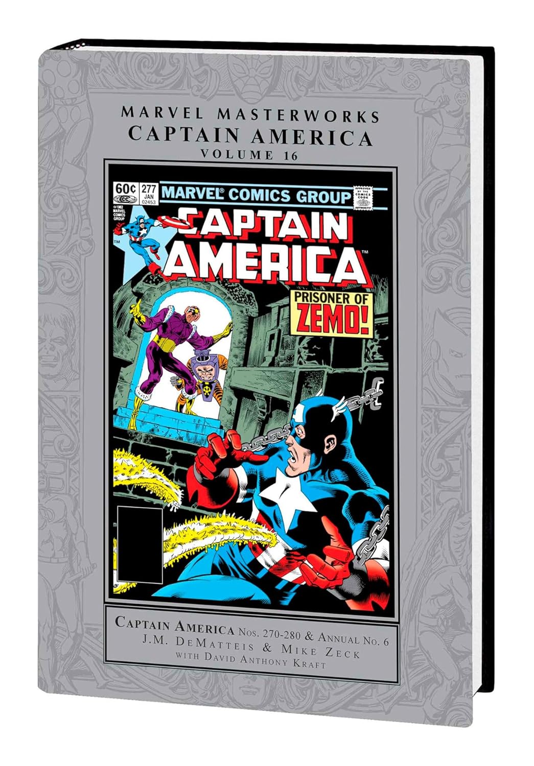 Marvel Masterworks: Captain America Vol. 16 : DeMatteis, J.M., Marvel ...