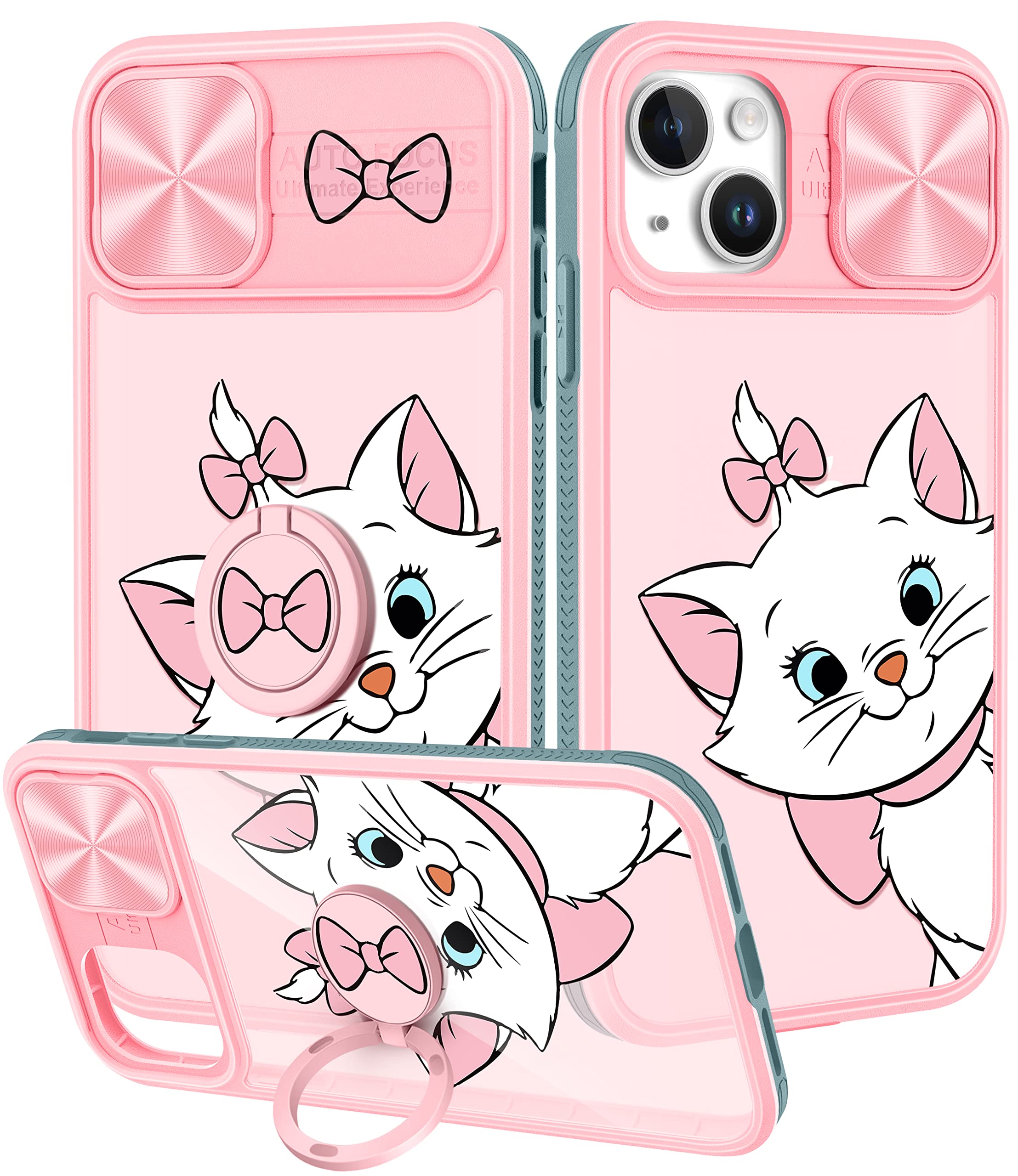 Amazon.com: Joyleop (2in1 for iPhone 14 Case Cartoon Cute for Girls ...
