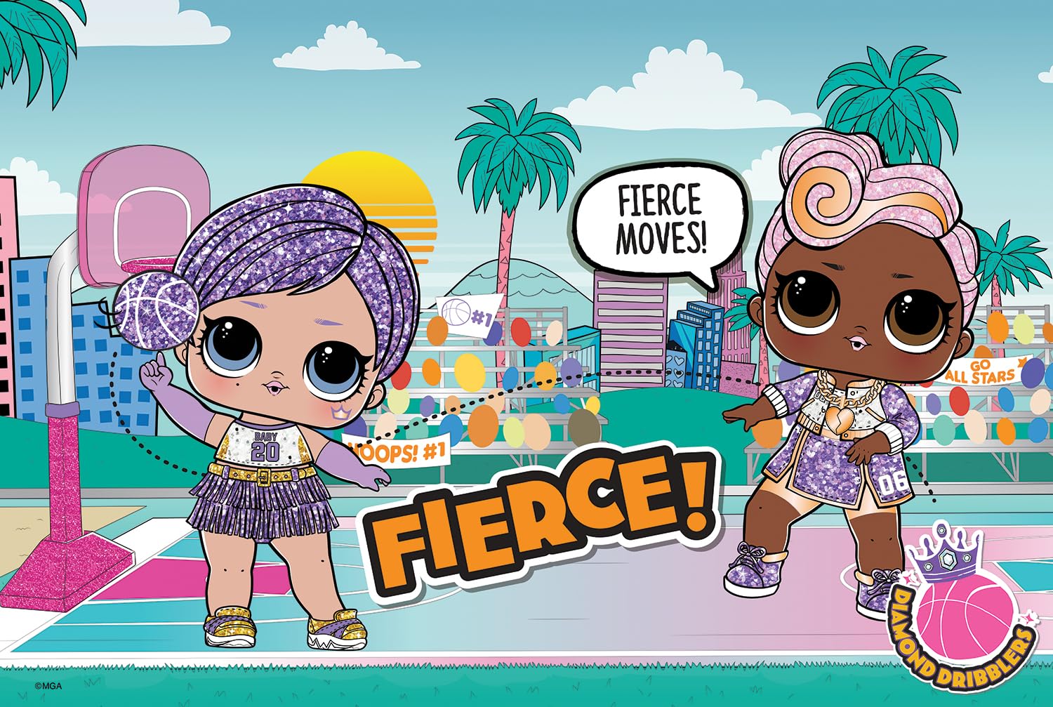 Amazon.com: Buffalo Games - LOL! All Star Sports - 50 Piece Floor ...