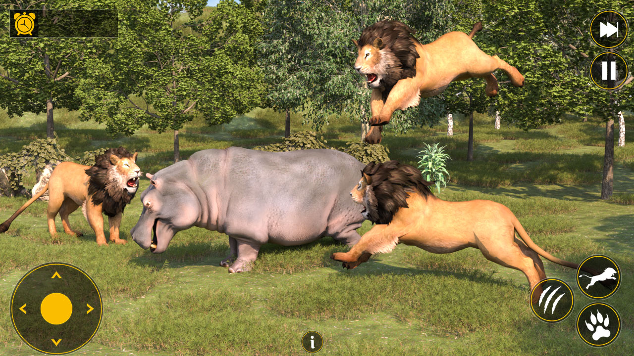 Wild Lion Animal Hunting Simulator - Ultimate Lion Attack Hunt Survival ...