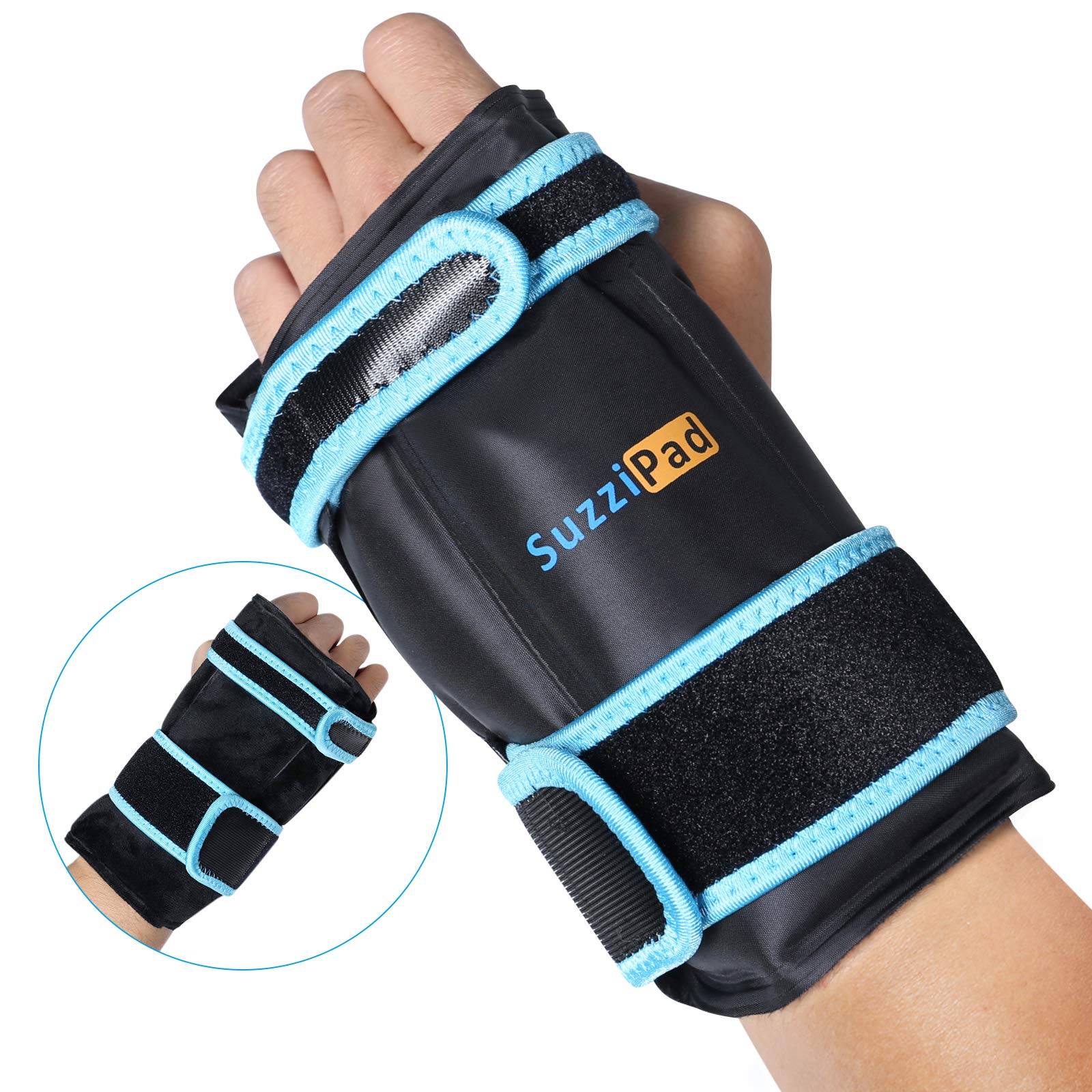 Buy SuzziPad Wrist Ice Pack for Injuries, Reusable Hand Ice Pack for ...