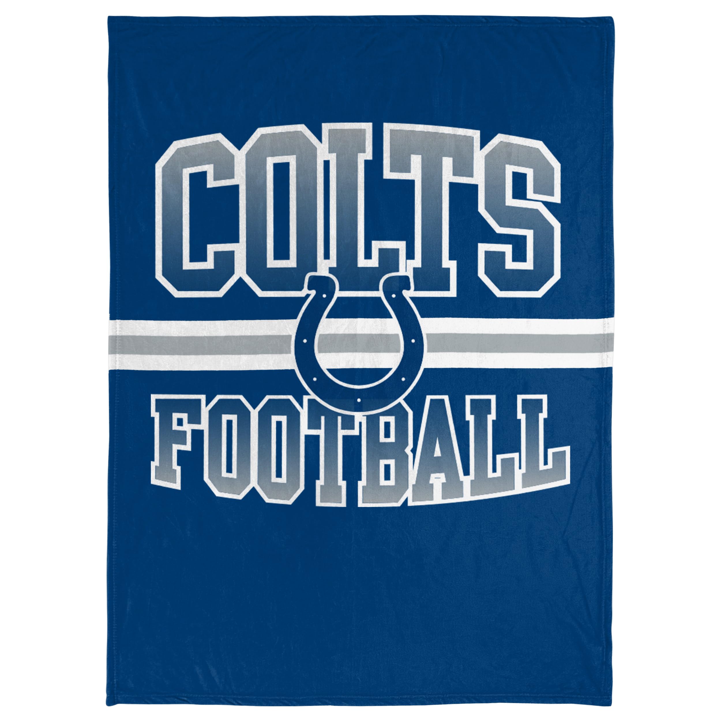 Amazon.com: FOCO NFL Micro Raschel Plush Throw Blanket, Stripe Logo 45 ...