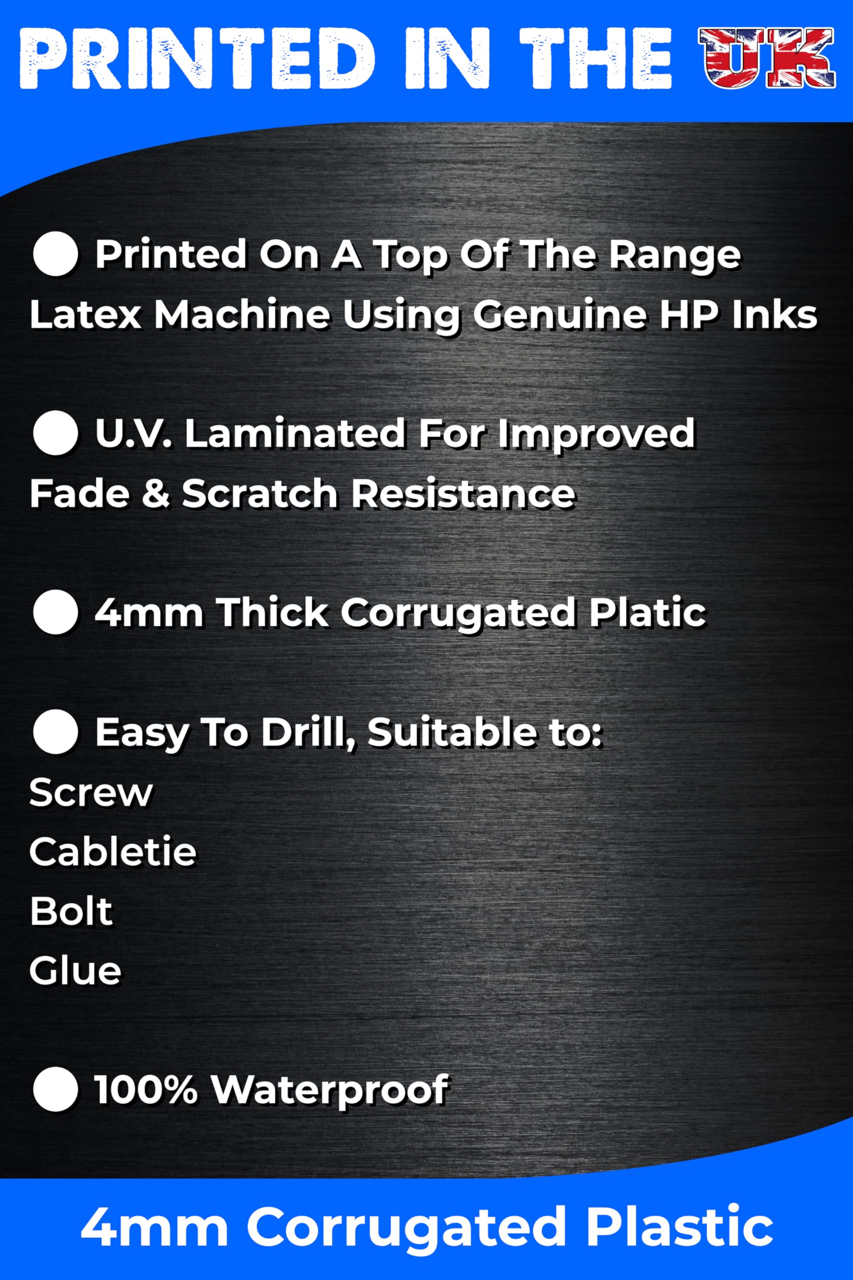 Caution Trip Hazard Sign Board Corrugated Plastic 300mm x 200mm x 4mm ...