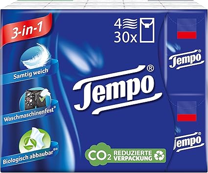 Amazon.com: Tempo Tissues 30 pack by Tempo : Health & Household