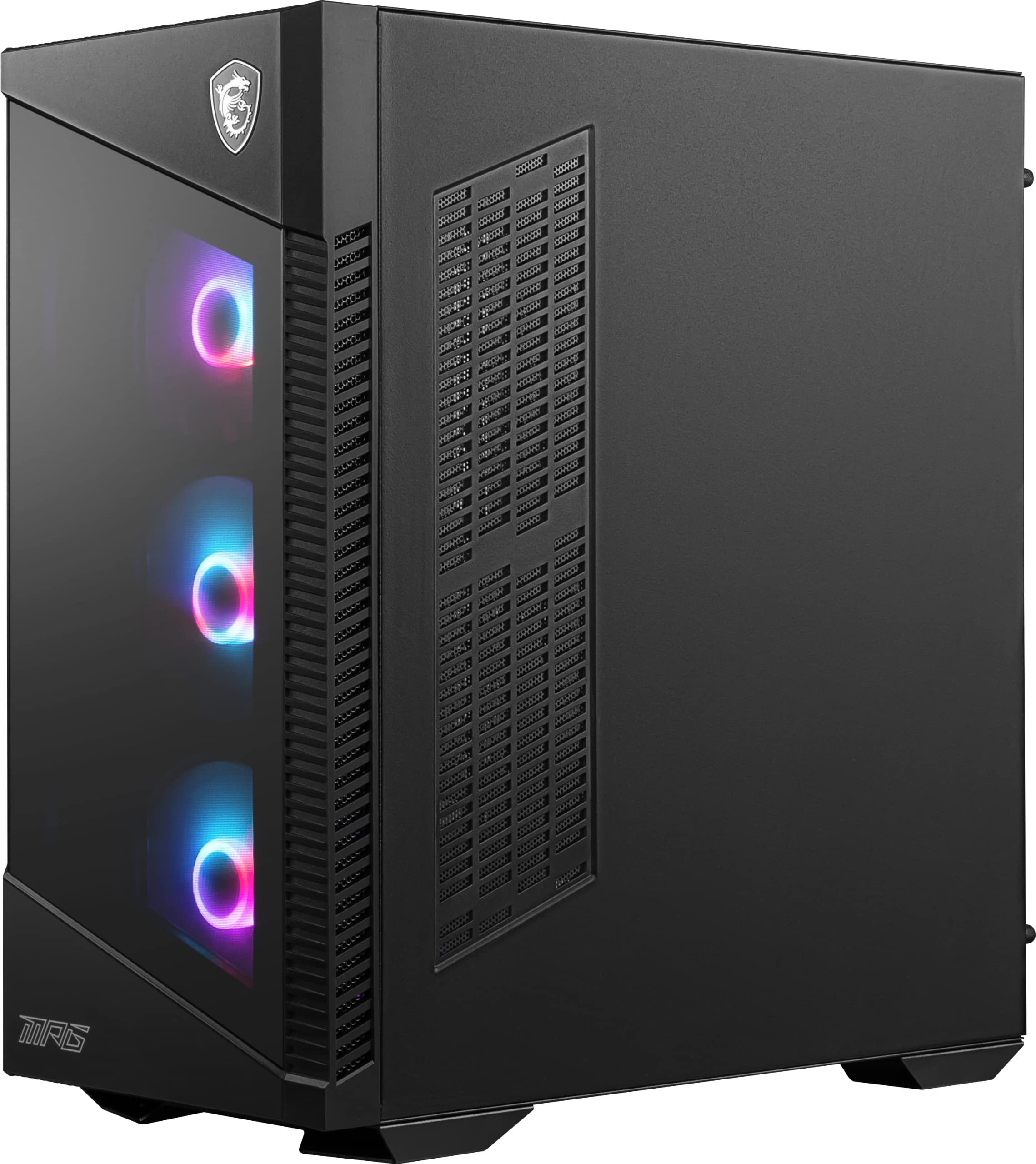 Buy MSI MPG Velox 100R - Mid-Tower Gaming PC Case: Tempered Glass Side ...