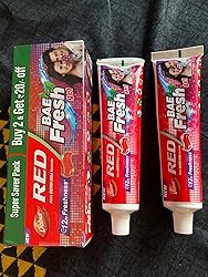 Buy Dabur Red Bae Fresh Gel - 150gm | Fights Bad Breath, Cavity Germs ...