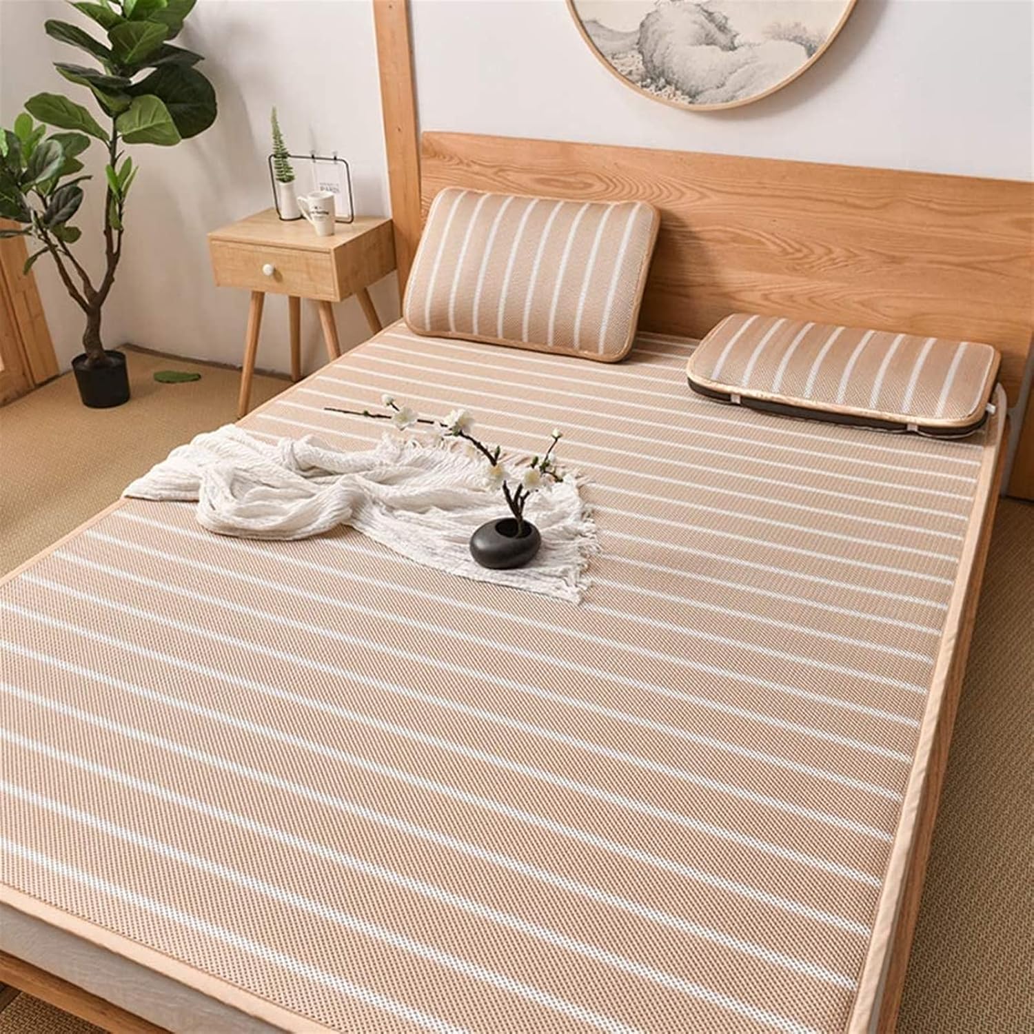 Amazon.com - Summer Cooling Mattress, Washable Mattress Topper with ...