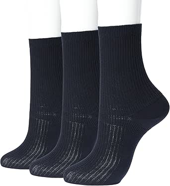 Amazon.co.jp: Okamoto 210470 School Socks, Set of 3, Deodorizing ...
