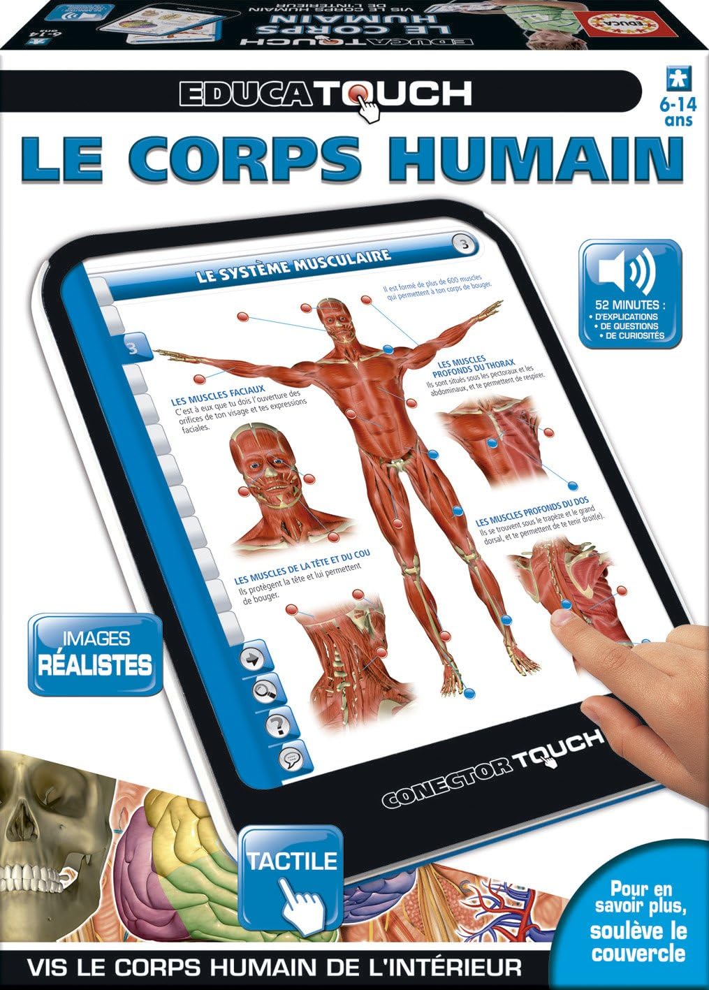 Educa Borras - 15261 - Jeu Éducatif Electronique - Conector Touch - Le ...