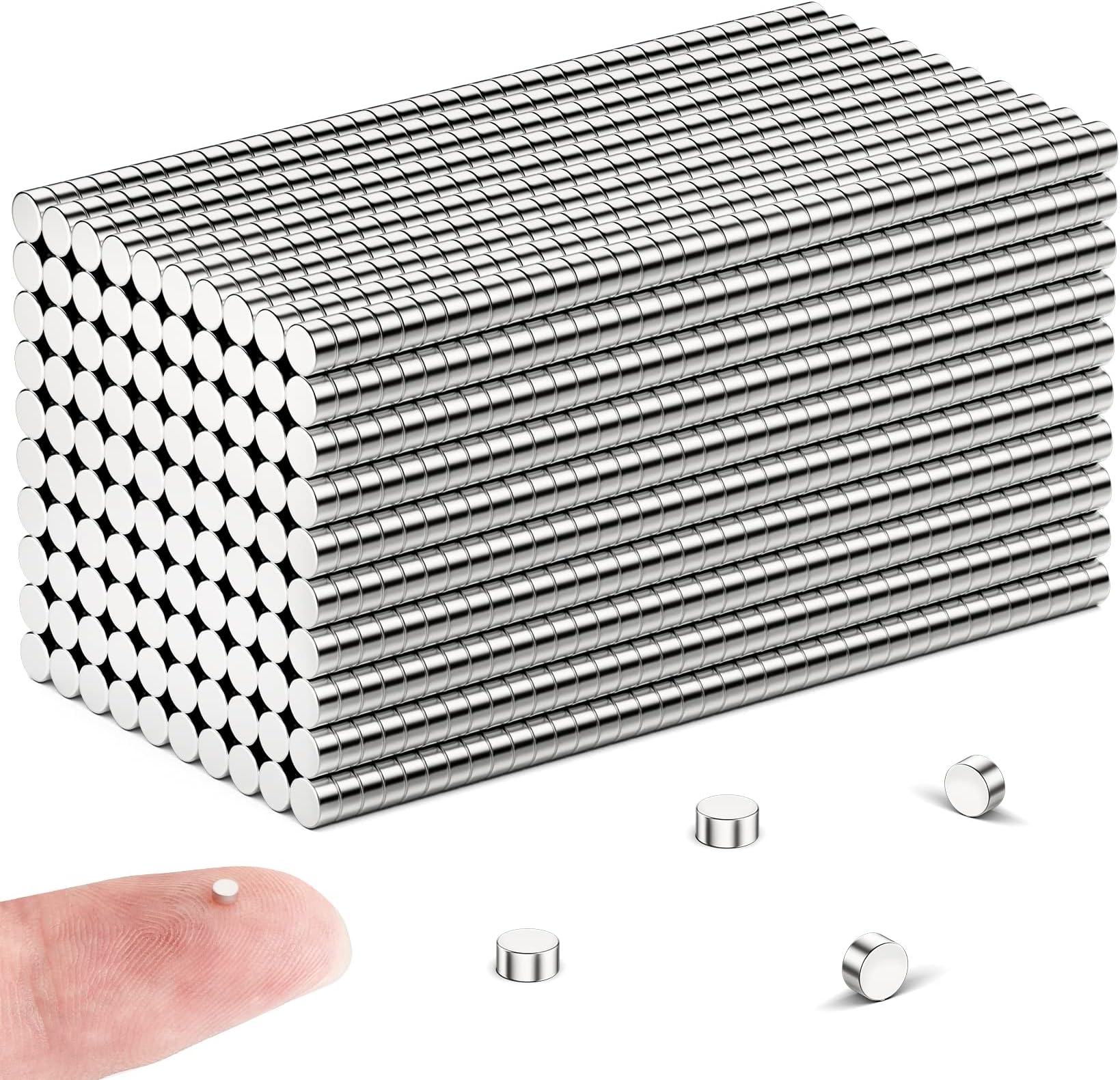 Spider Magnetics Ltd 50 Tiny Magnets 3mm x 2mm x 1mm N52 Grade ...