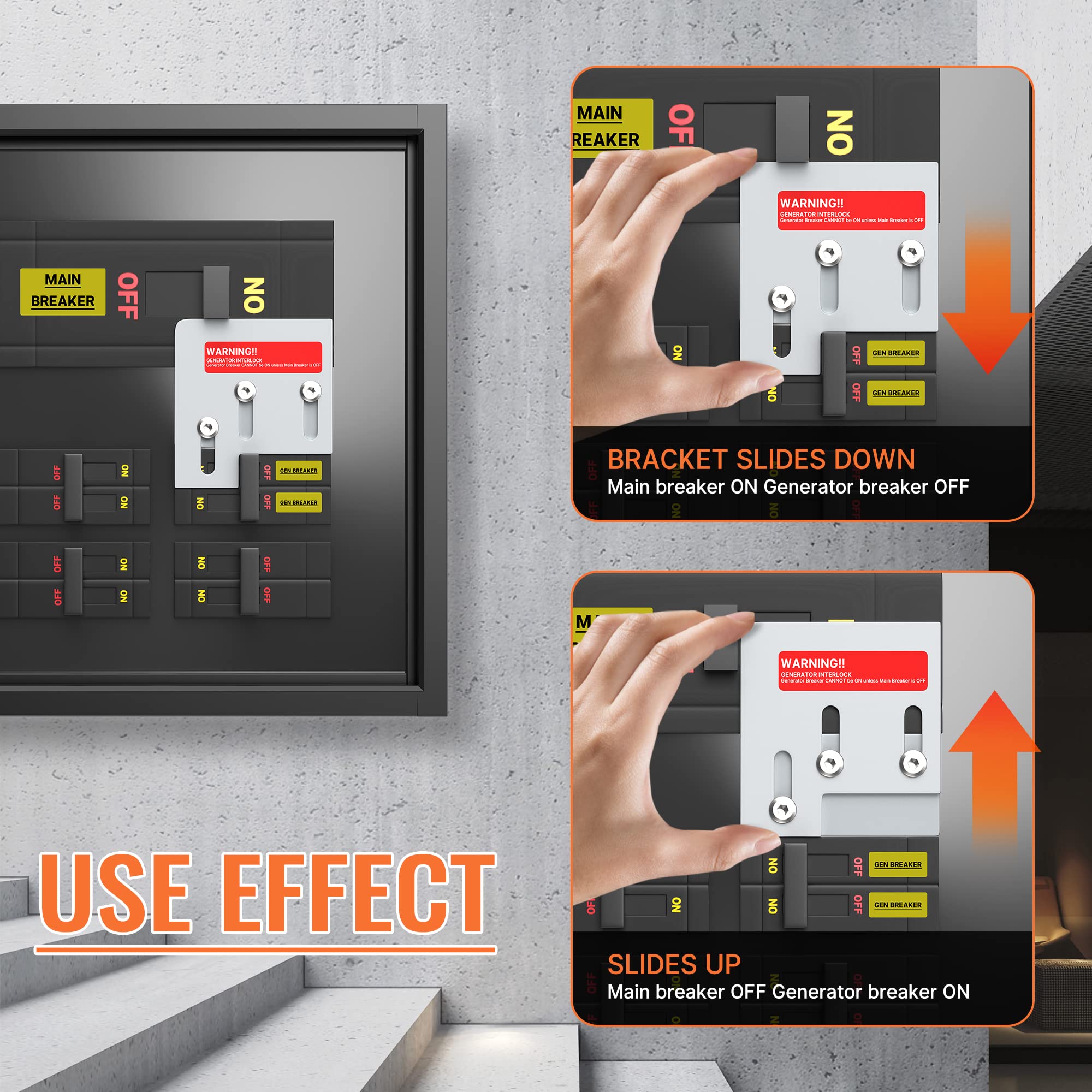 Snapklik.com : Generator Interlock Kit Fit For Square D QO Or Homeline ...