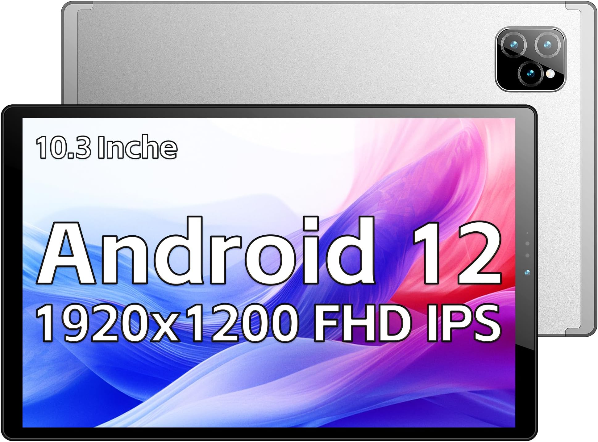 kinstone 10.3 Zoll Android 12 Tablet,4G LTE Tablet,7500mAh,1.8GHz Octa ...