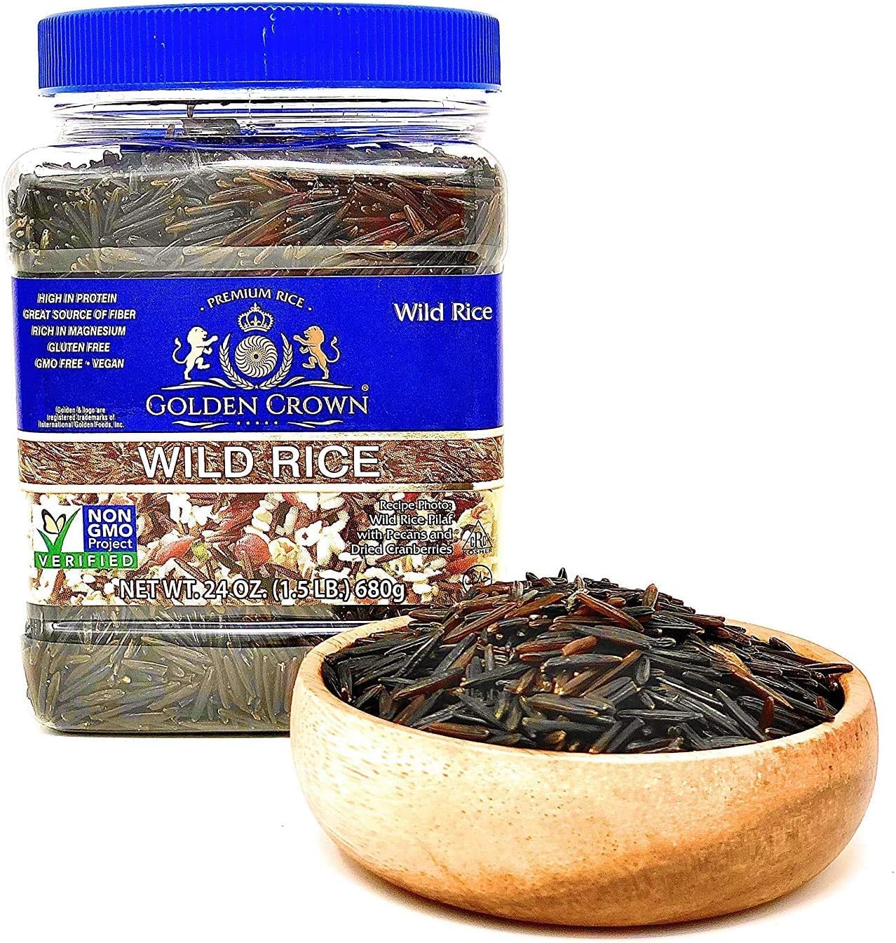 Amazon.com : Golden Wild Rice - Gluten Free Non GMO Product Perfect Veg ...