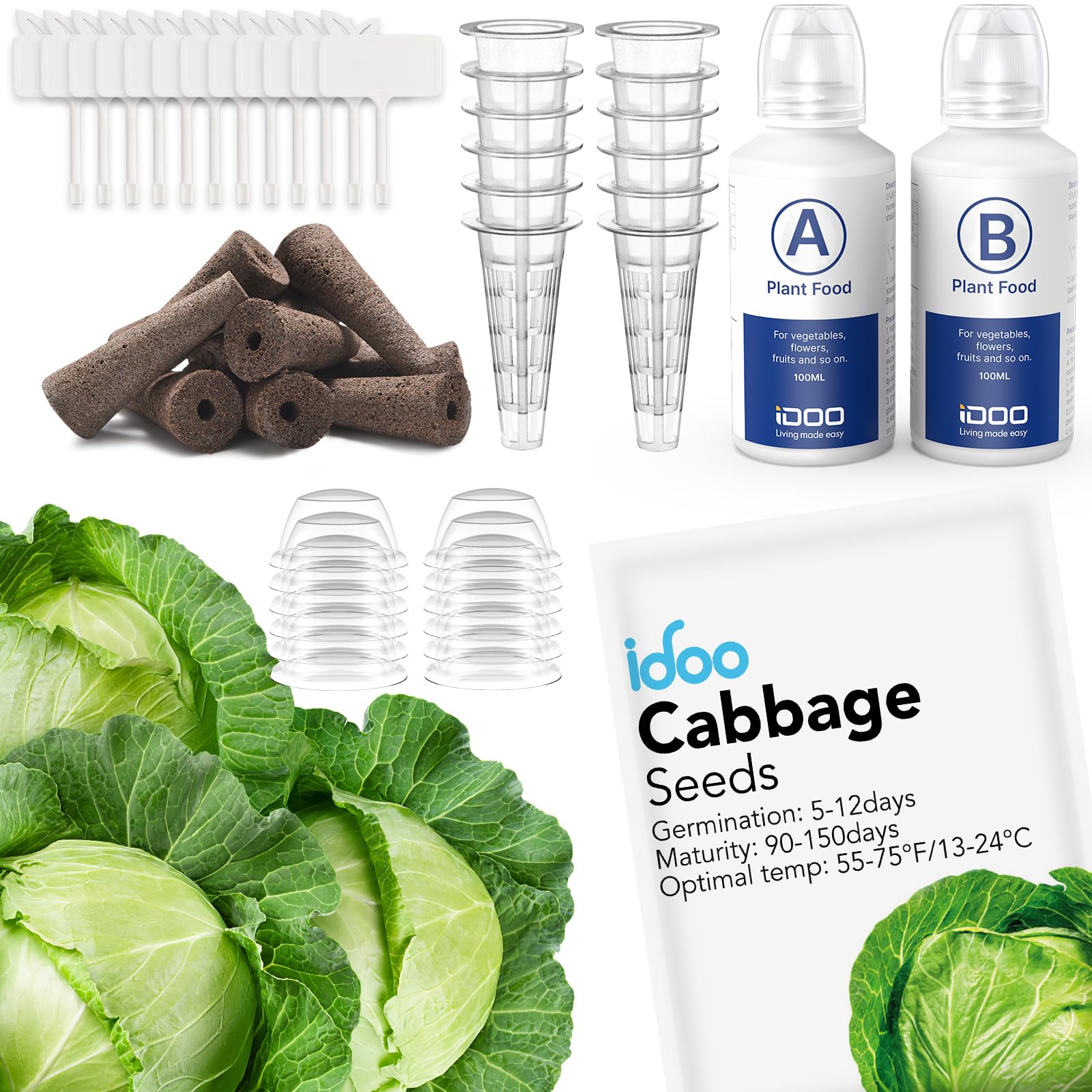 Snapklik.com : iDOO Cabbage Seed Pod Kit