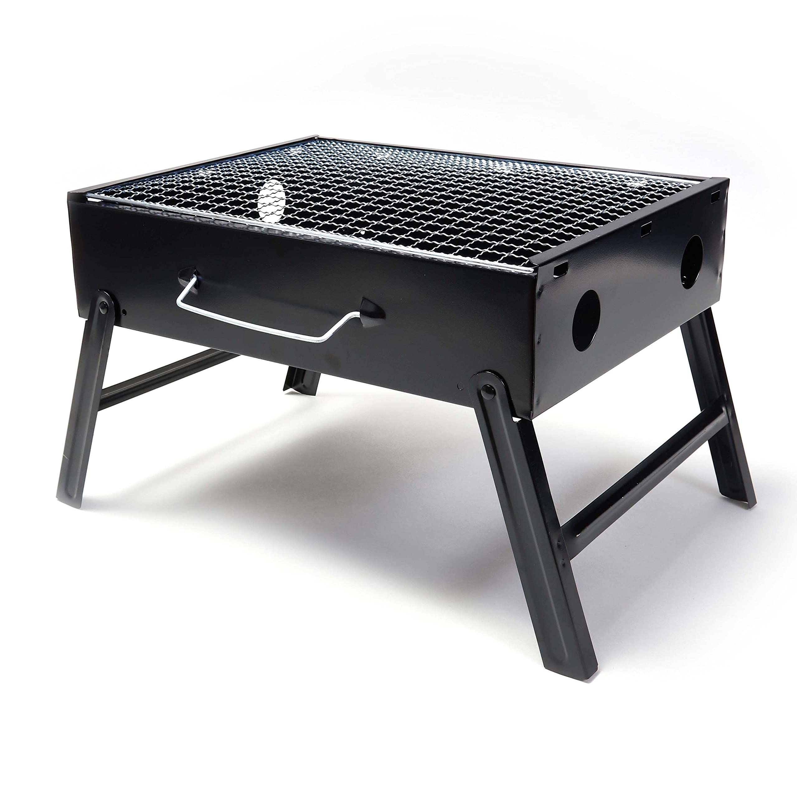 Hi-Gear Lightweight Portable Steel Barbecue, Compact Portable Camping ...