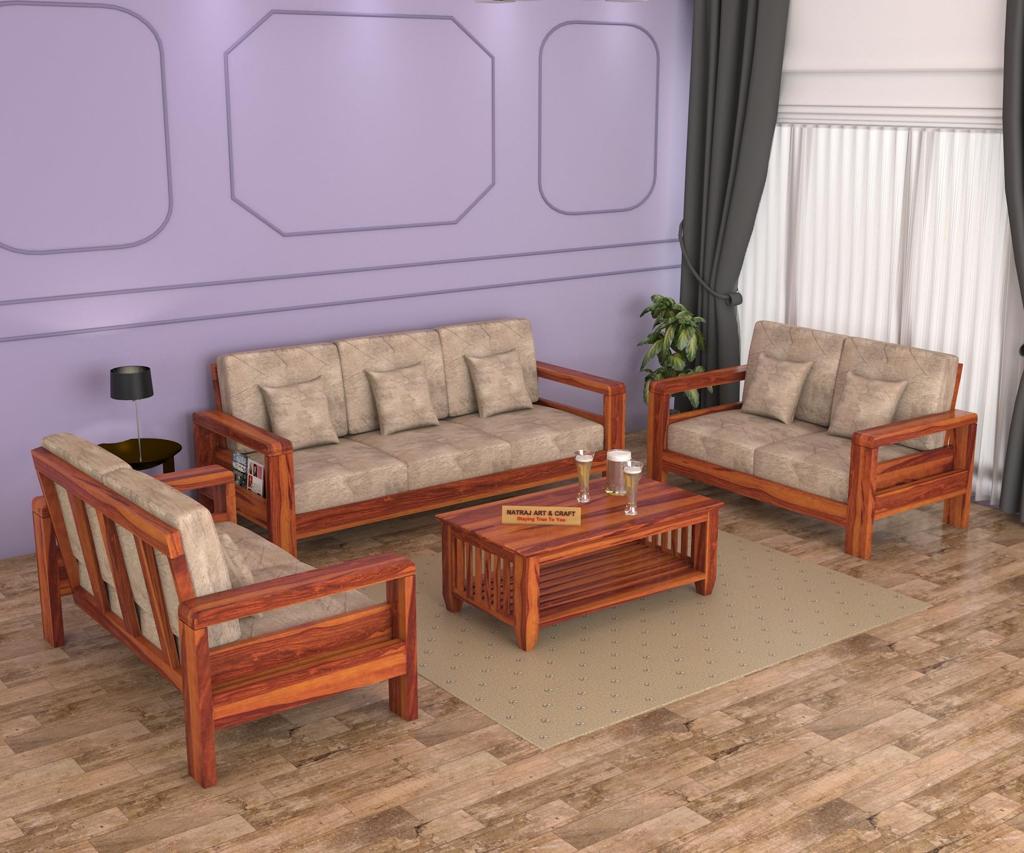 Wooden Sofa Set With Price Wooden Sofa Set At ₹ 18000/set | Sofa